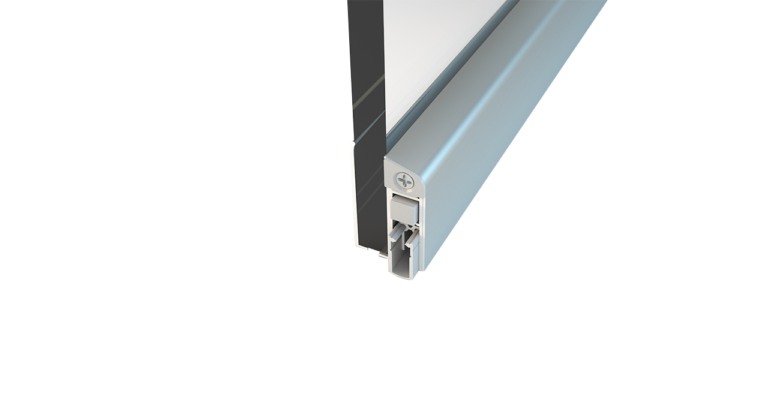 Norsound NOR841 Retro Fit Hinged Glass Door Bottom Auto Drop Seal ...
