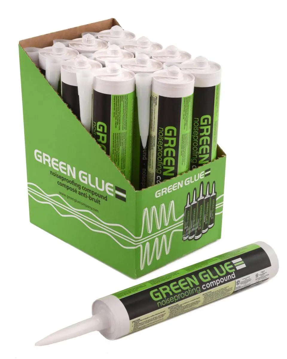 Green Glue Noiseproofing Soundproofing Compound x 12 | Advanced Acoustics